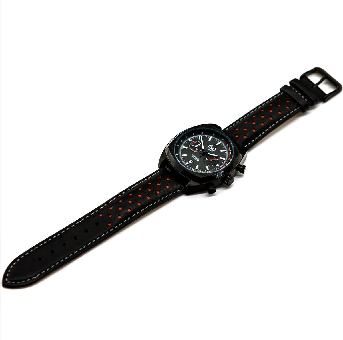 Black Chronograph Racing Watch, Best Driving Watches – Marchand Watch ...